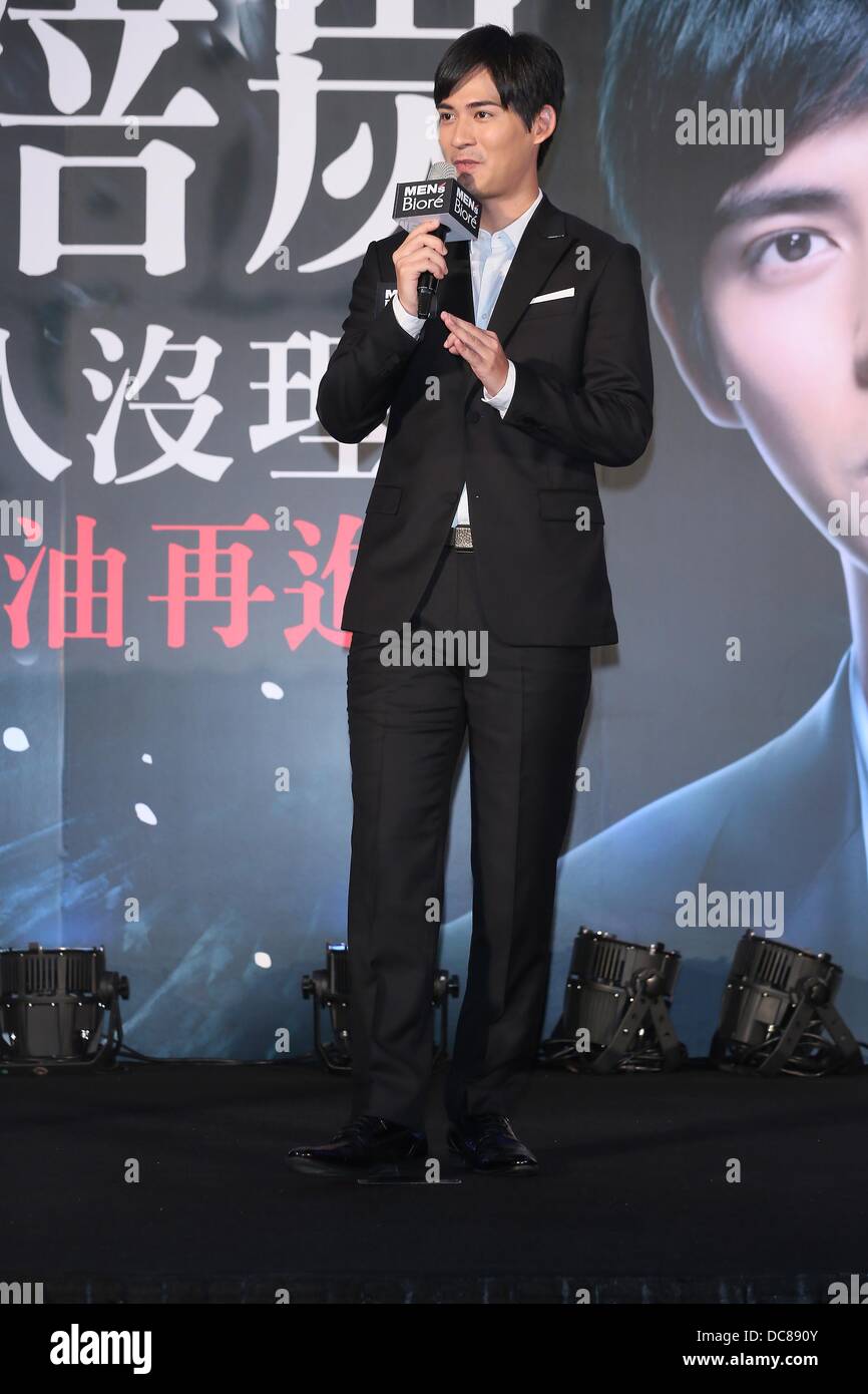 Actor Vic Chou attends promotion activity of Biore in Taipei,China on ...