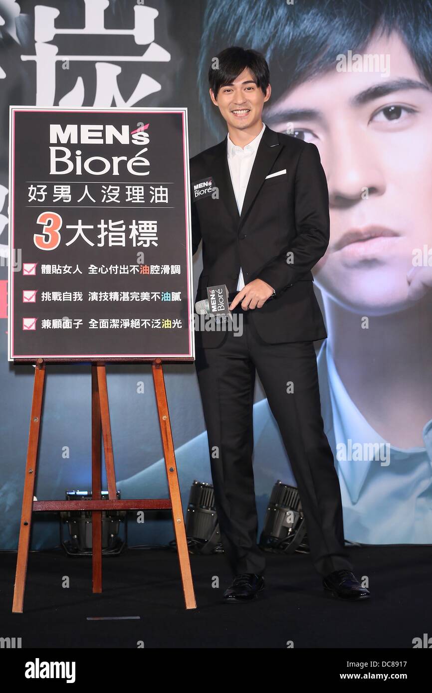 Actor Vic Chou attends promotion activity of Biore in Taipei,China on ...