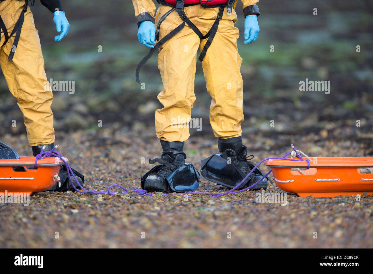 Coastguard Mud Rescue team rescue two women stuck in a canadian canoe ...