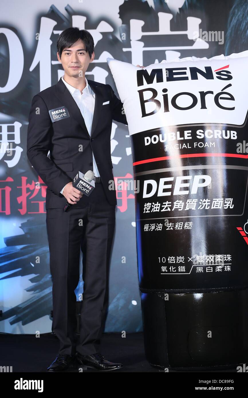 Actor Vic Chou attends promotion activity of Biore in Taipei,China on ...