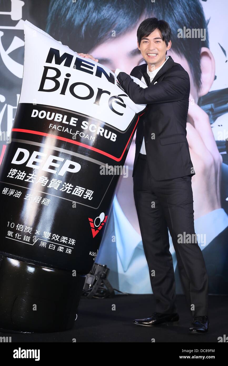 Actor Vic Chou attends promotion activity of Biore in Taipei,China on ...
