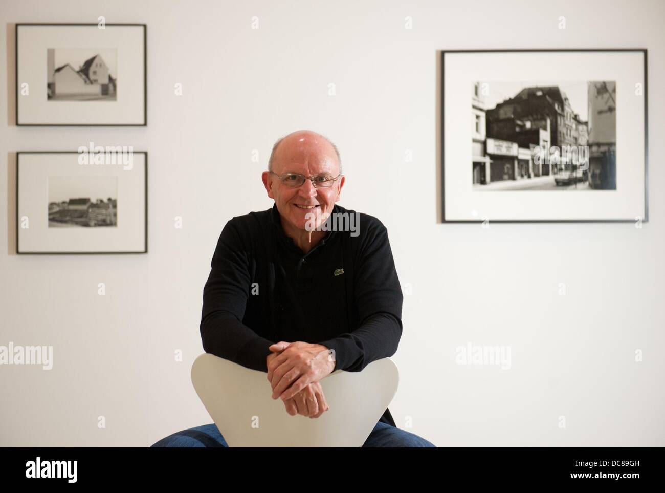 Photo artist Wilhelm Schuermann poses at his exhibition 'Wilhelm ...