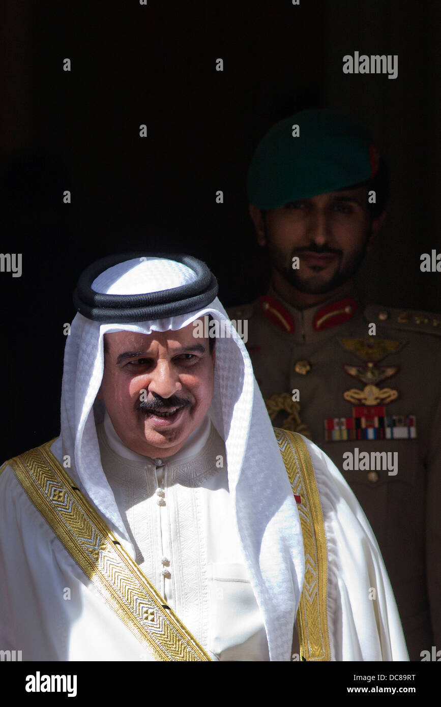United Kingdom, London : Hamad bin Isa Al Khalifah, The King of Bahrain ...