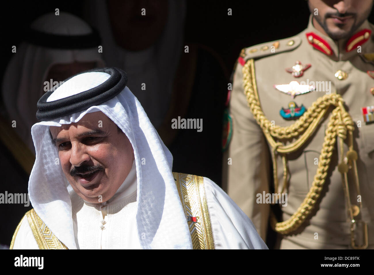 United Kingdom, London : Hamad bin Isa Al Khalifah, The King of Bahrain ...