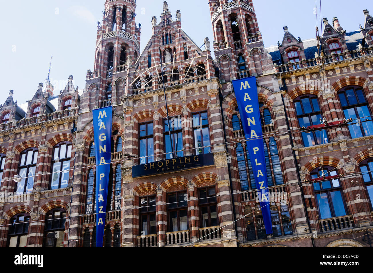 Magna Plaza shopping Center in Amsterdam Stock Photo - Alamy