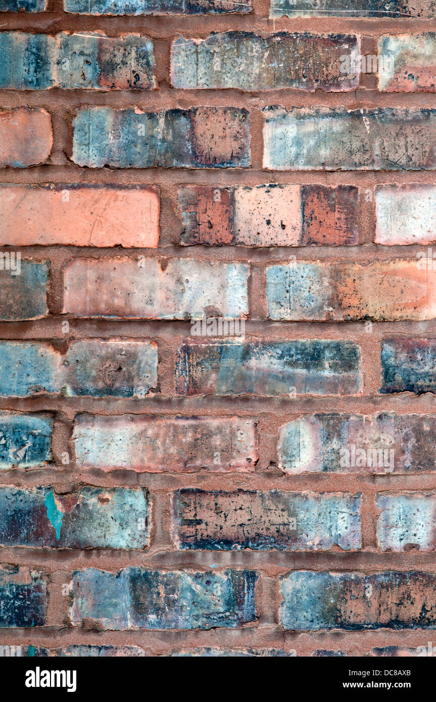 Real red brick wall texture hi-res stock photography and images - Alamy