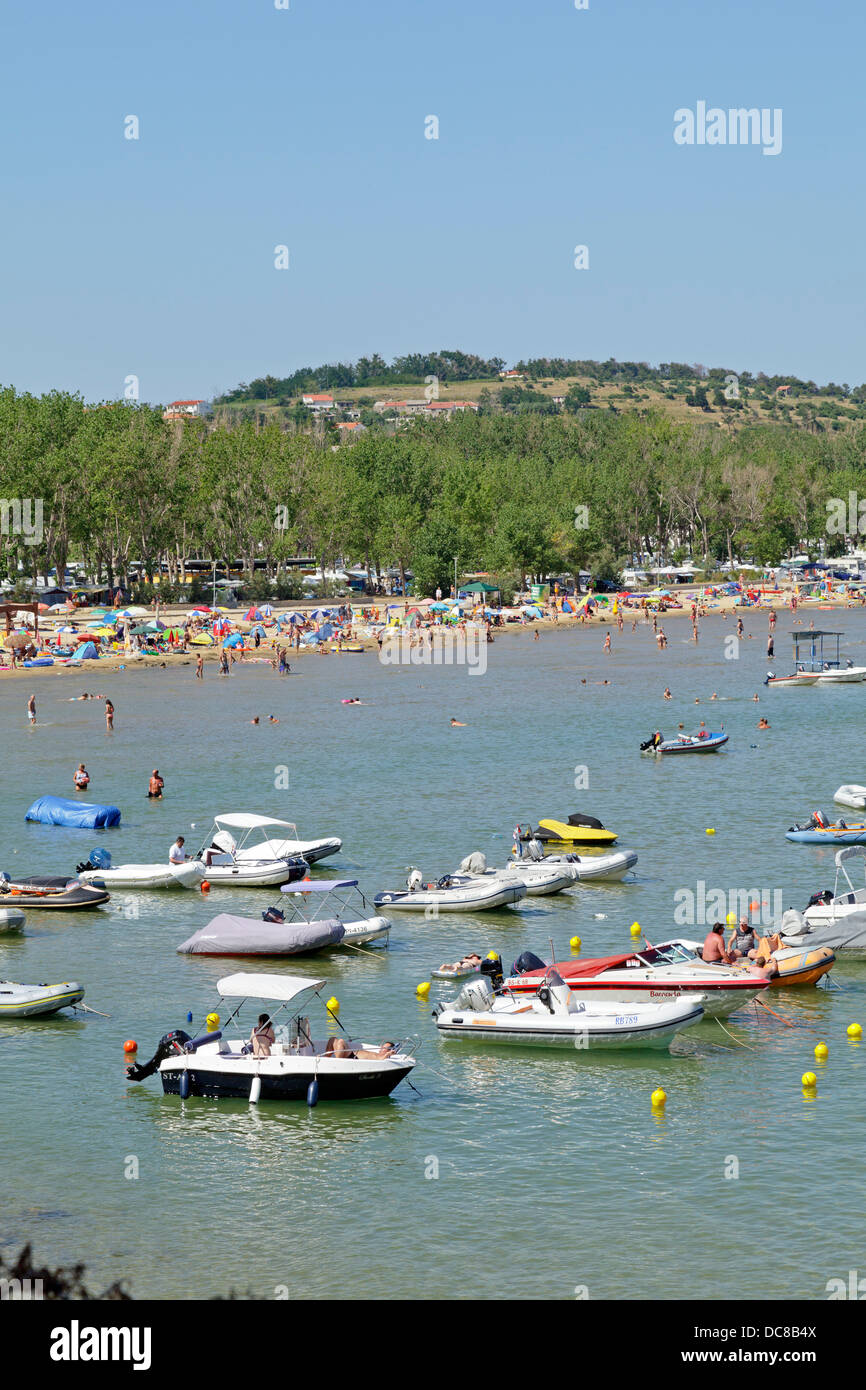 beach, Lopar, Rab Island, Kvarner Gulf, Croatia Stock Photo - Alamy