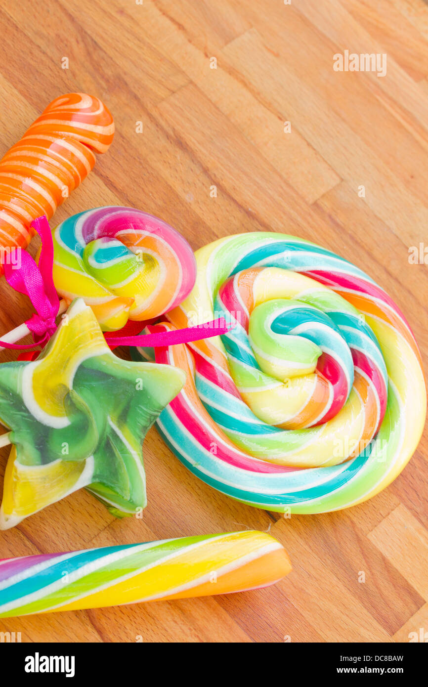 set of candies on table Stock Photo - Alamy