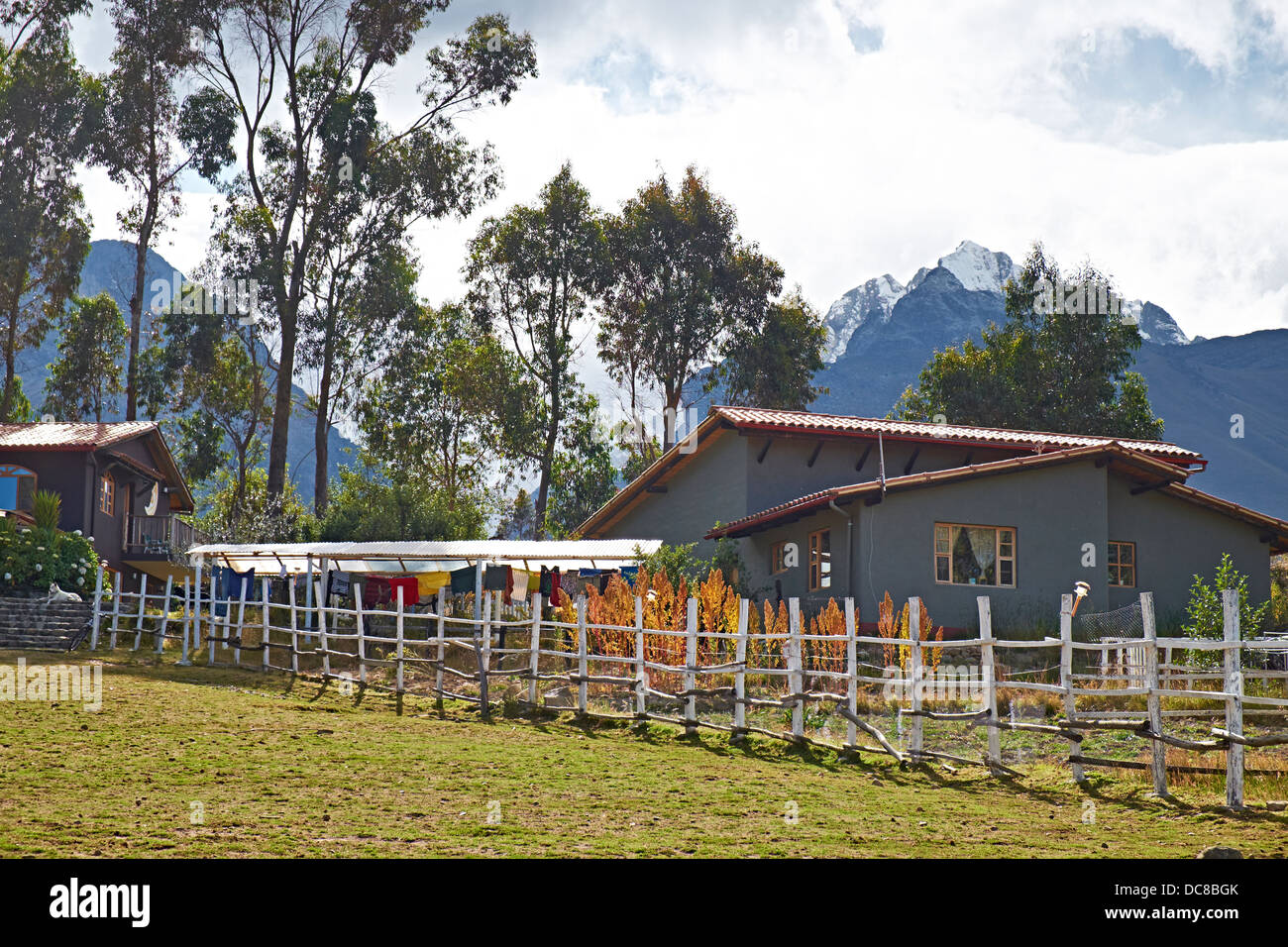 Mountain Cabin in the Peruvian Andes, South America Stock Photo - Alamy