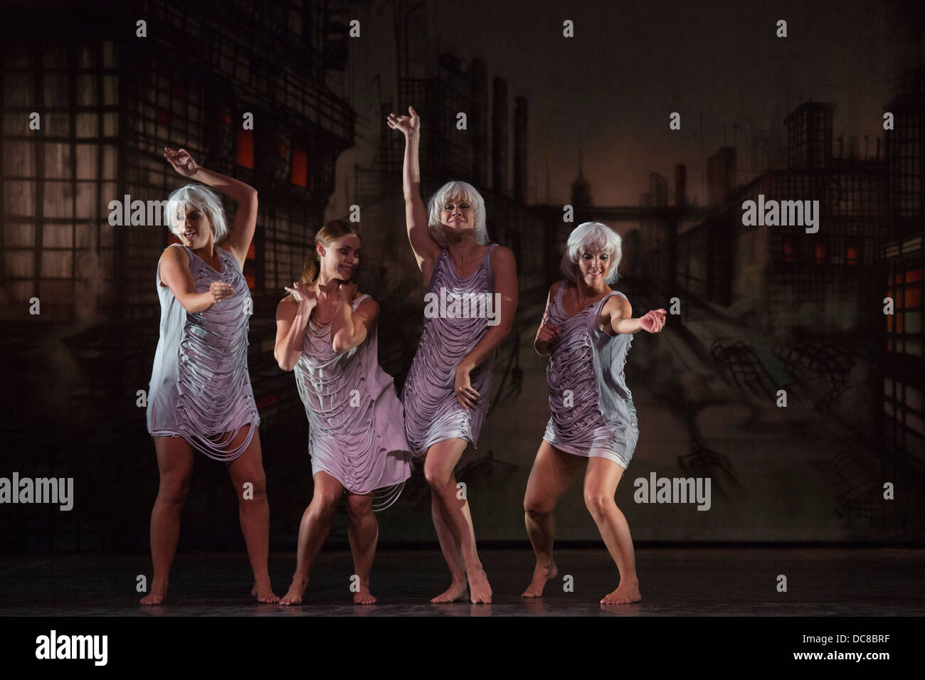 Fredrik Rydman's "Swan Lake Reloaded" at the London Coliseum Stock ...