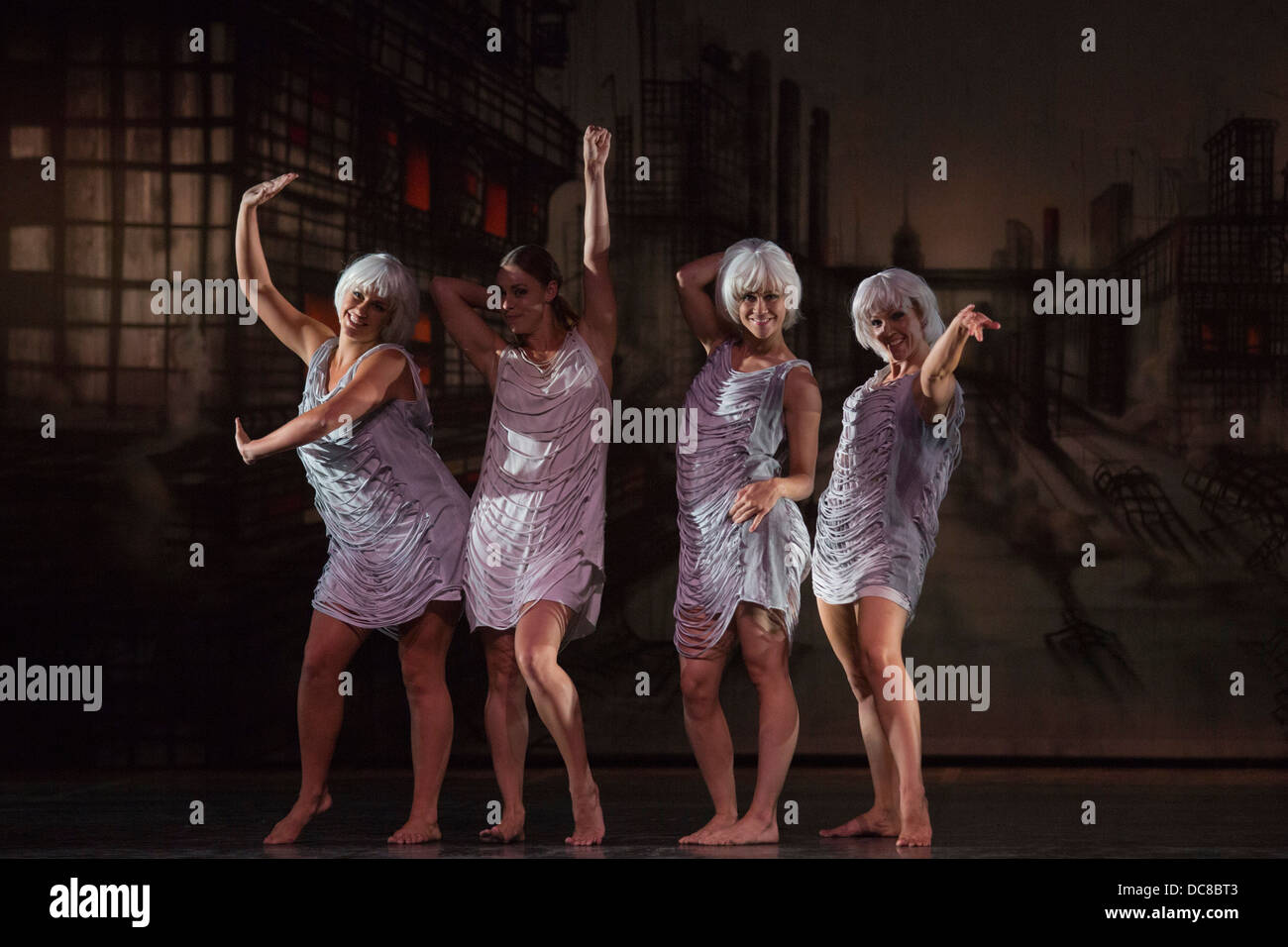 Fredrik Rydman's "Swan Lake Reloaded" at the London Coliseum Stock ...