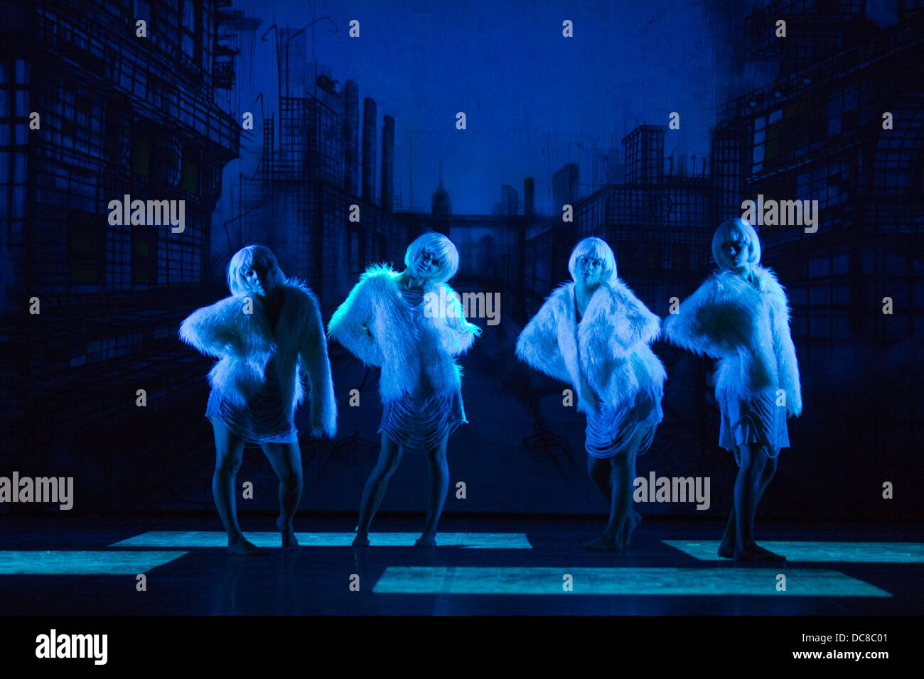 Fredrik Rydman's "Swan Lake Reloaded" at the London Coliseum Stock ...