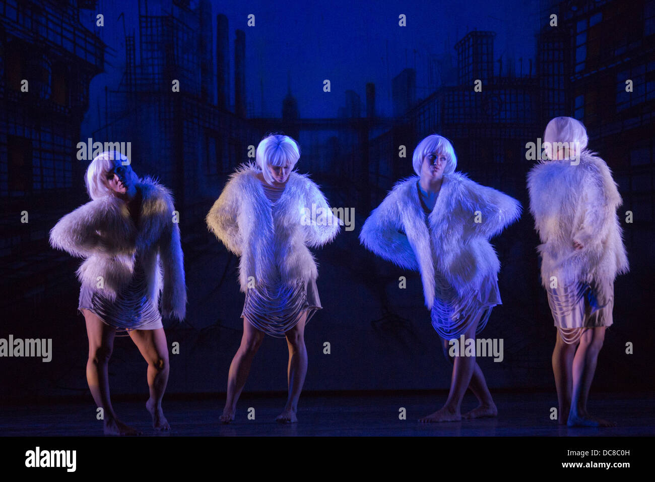 Fredrik Rydman's "Swan Lake Reloaded" at the London Coliseum Stock ...