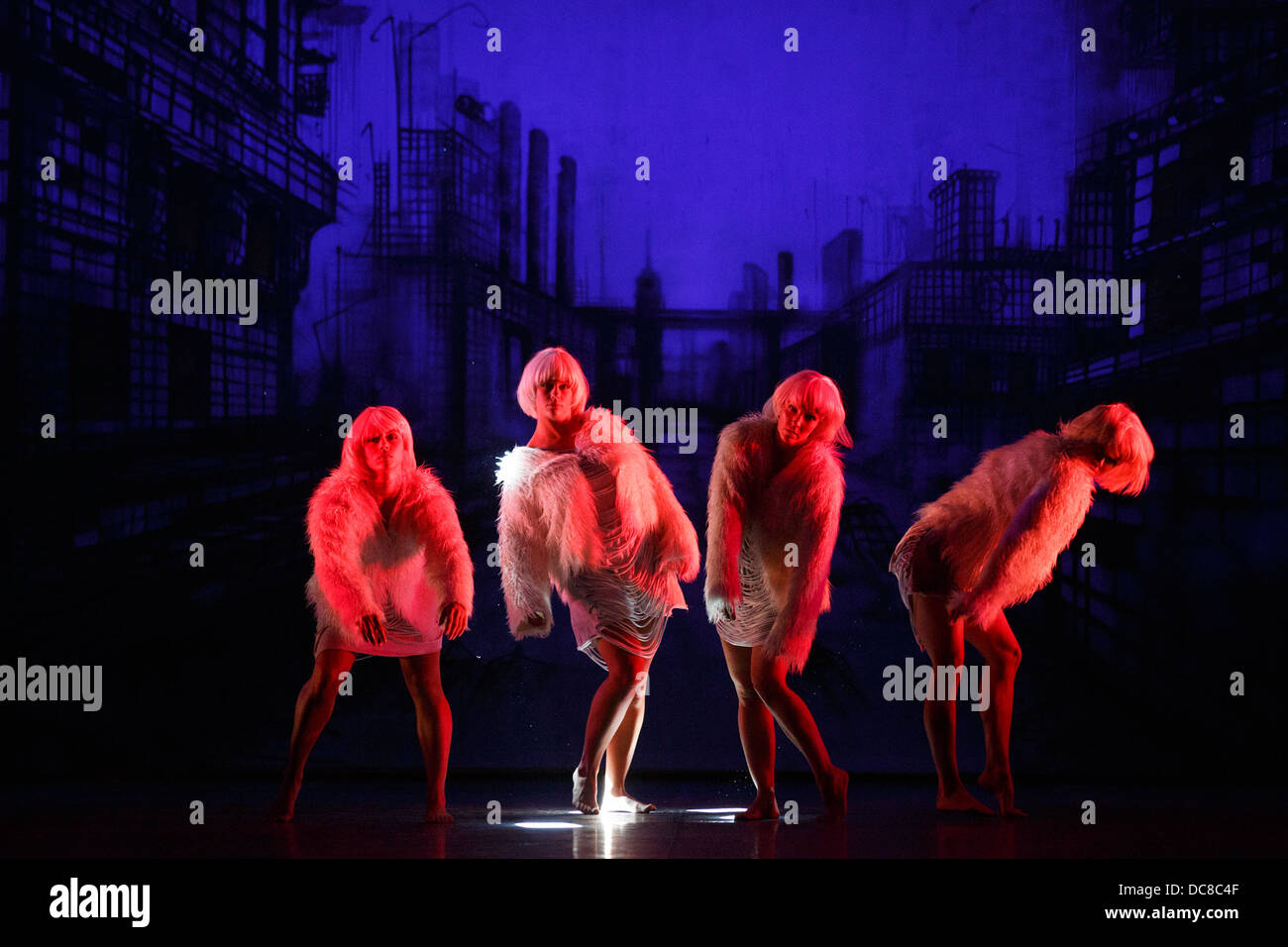Fredrik Rydman's "Swan Lake Reloaded" at the London Coliseum Stock ...