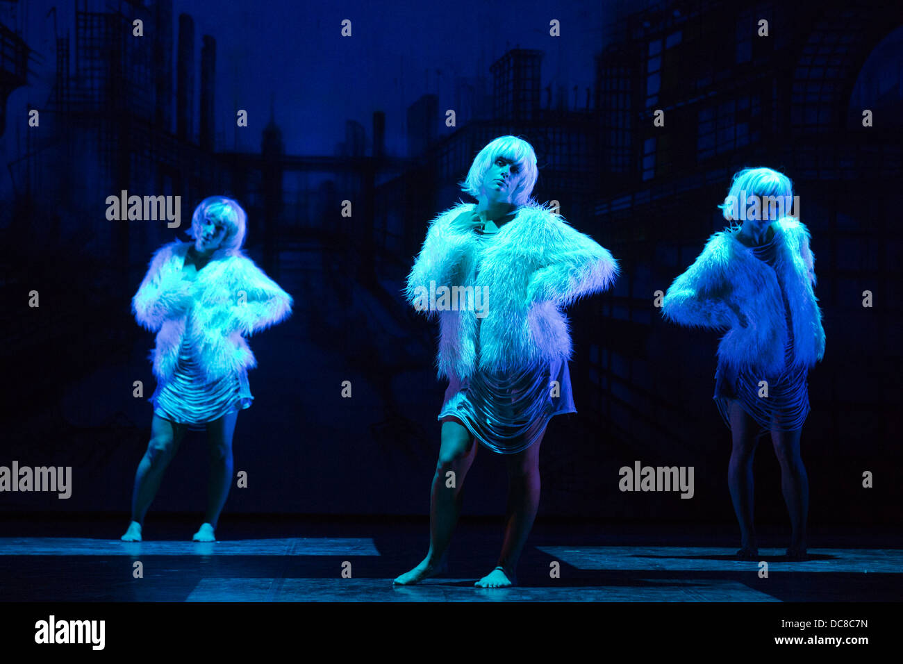 Fredrik Rydman's "Swan Lake Reloaded" at the London Coliseum Stock ...