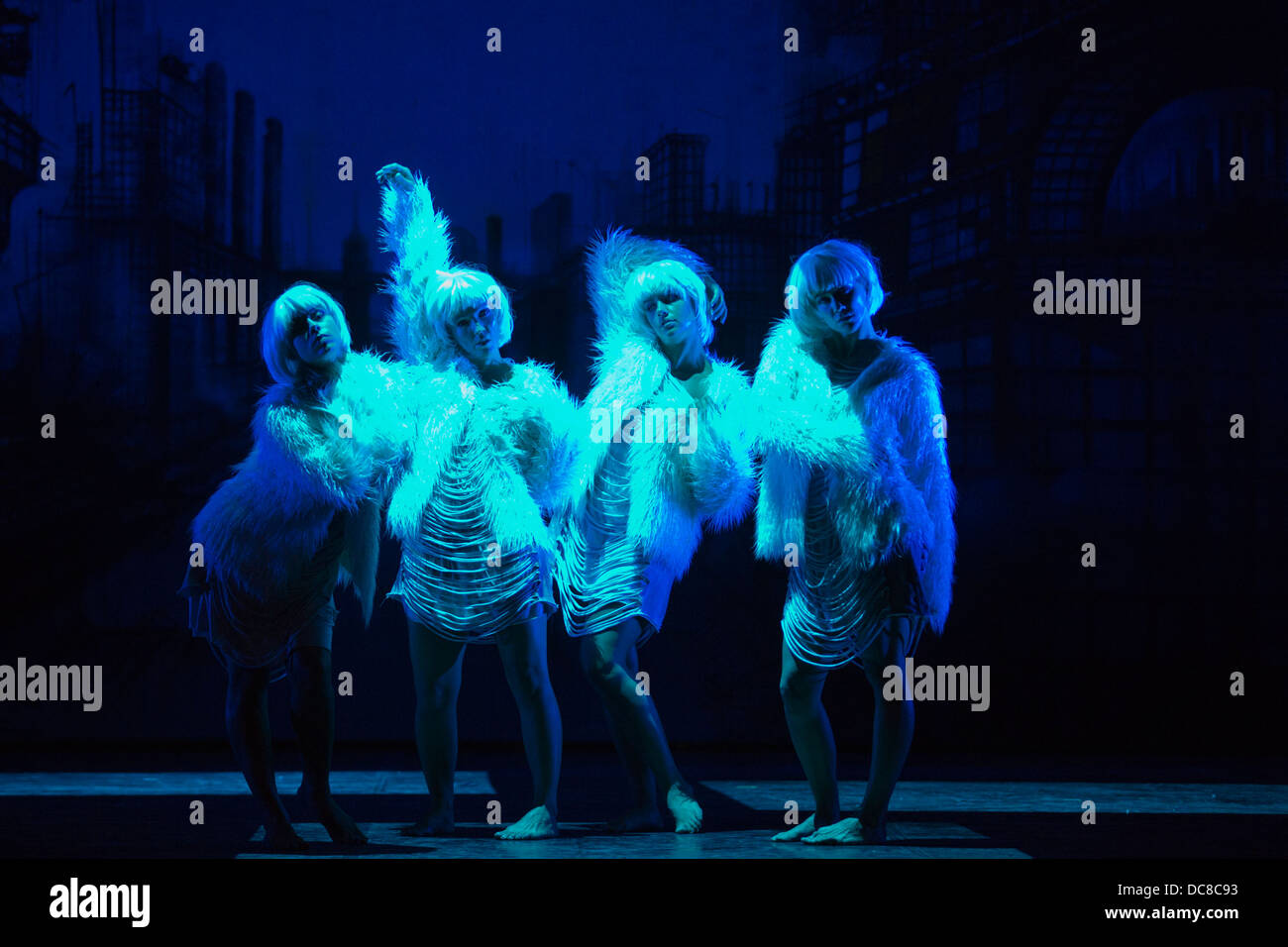 Fredrik Rydman's "Swan Lake Reloaded" at the London Coliseum Stock ...