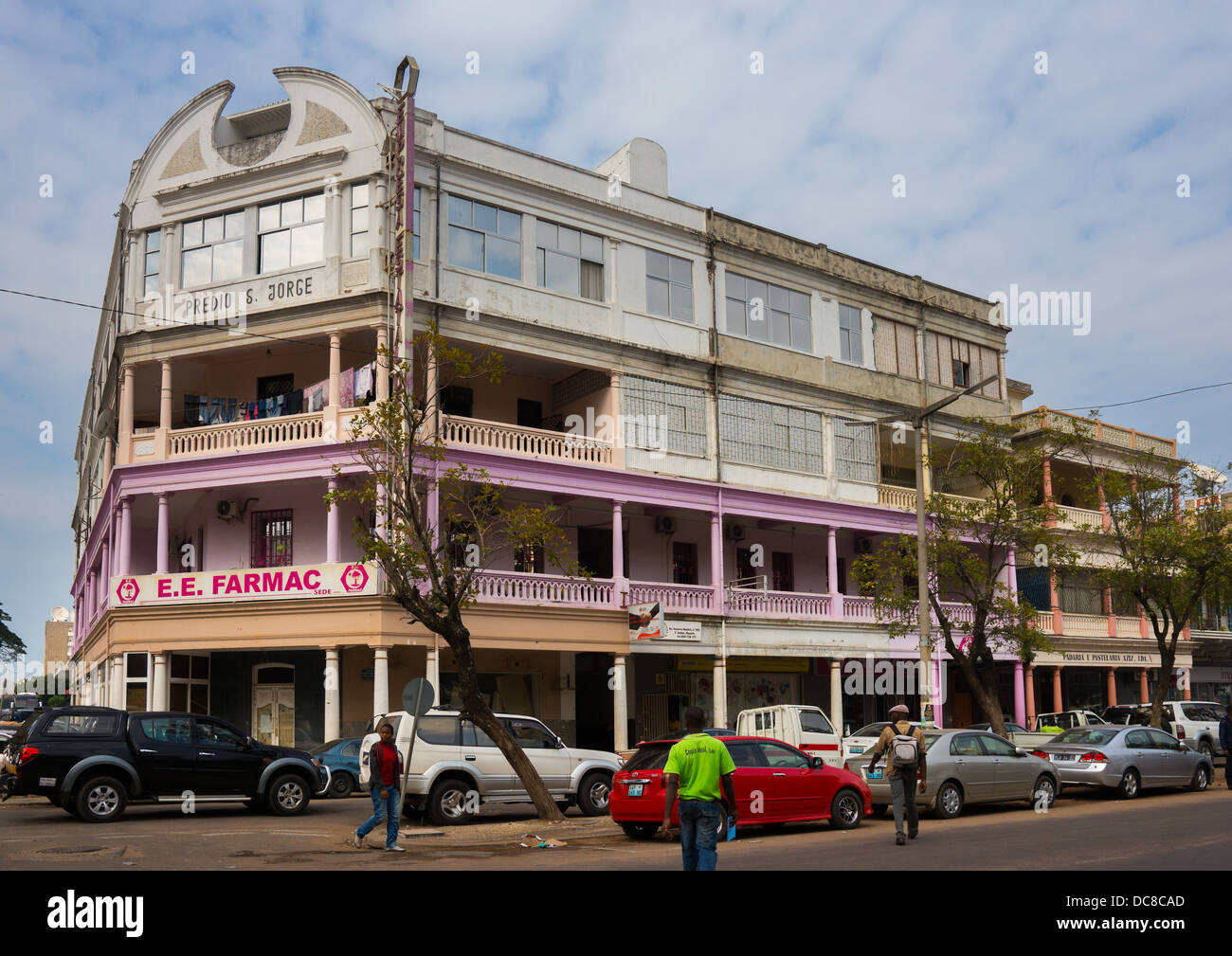 Old Portuguese Colonial Building, Maputo, Mozambique Stock Photo - Alamy