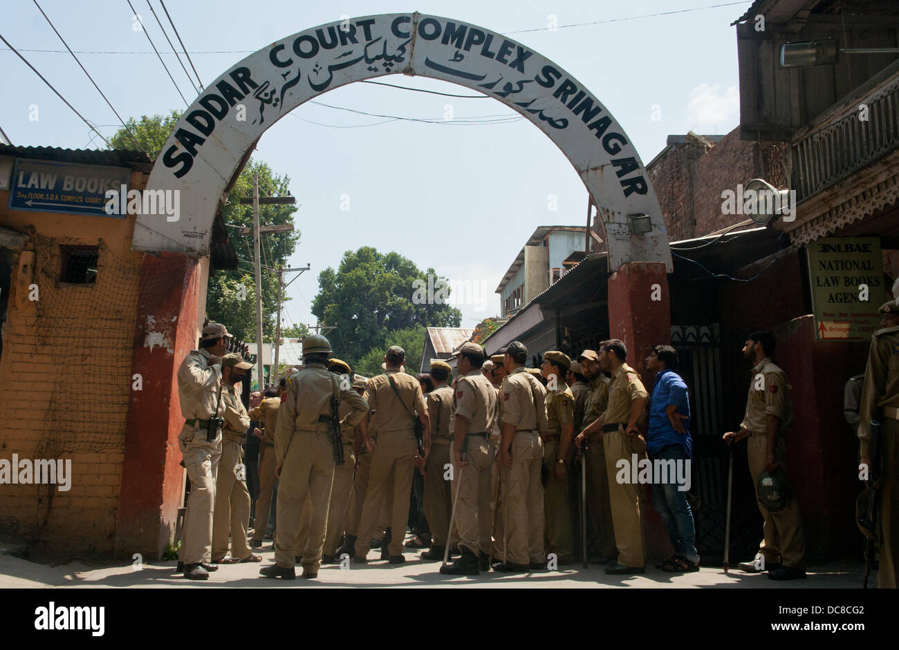 Srinagar, Indian Administered Kashmir 12thAugust 2013. . Indian ...