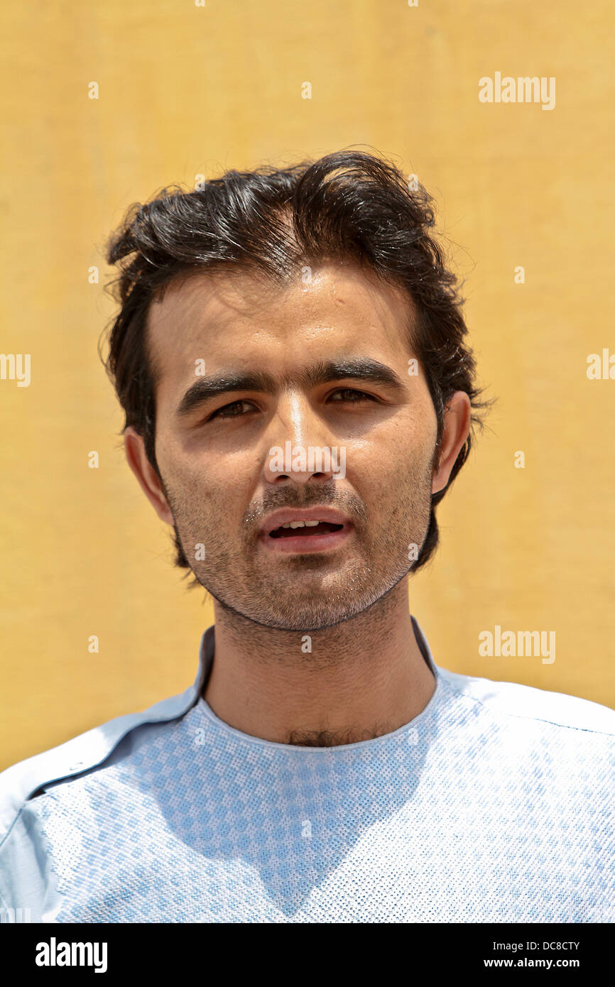 Afghan male portrait Stock Photo - Alamy