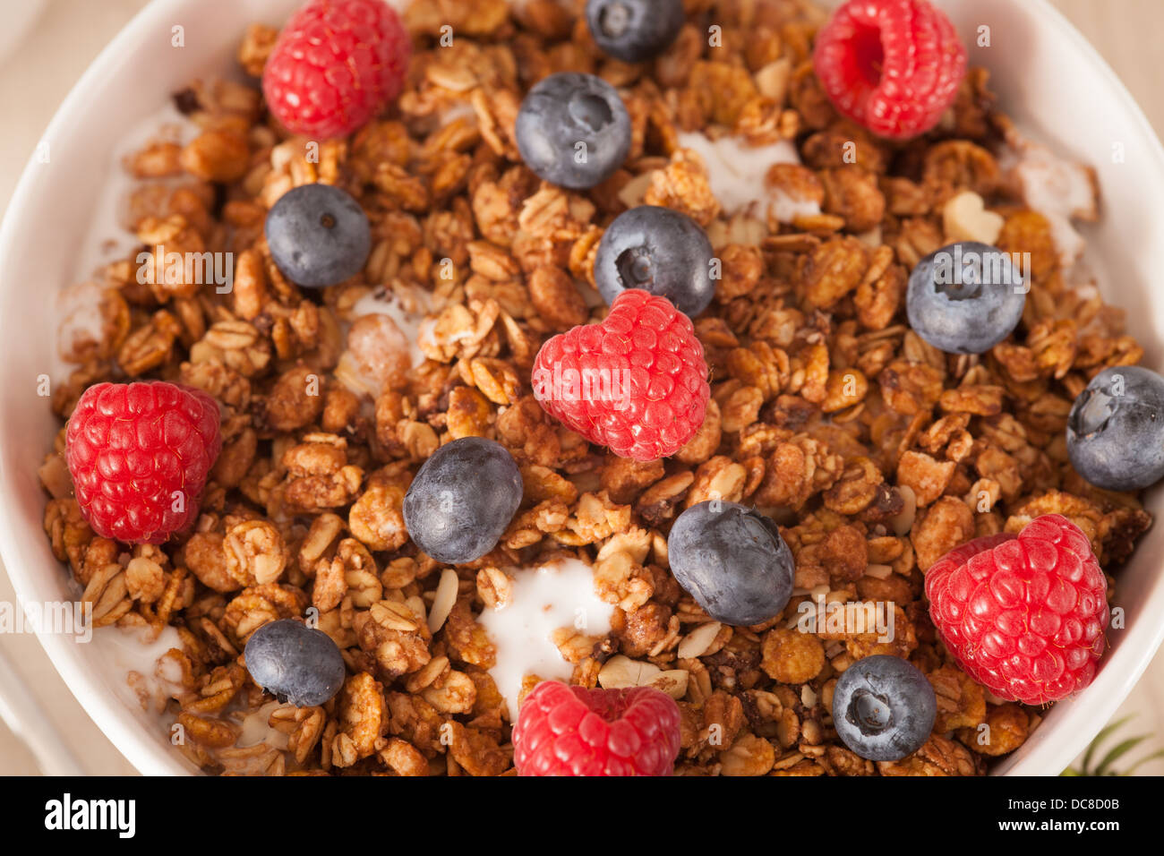 muesli with berries Stock Photo - Alamy