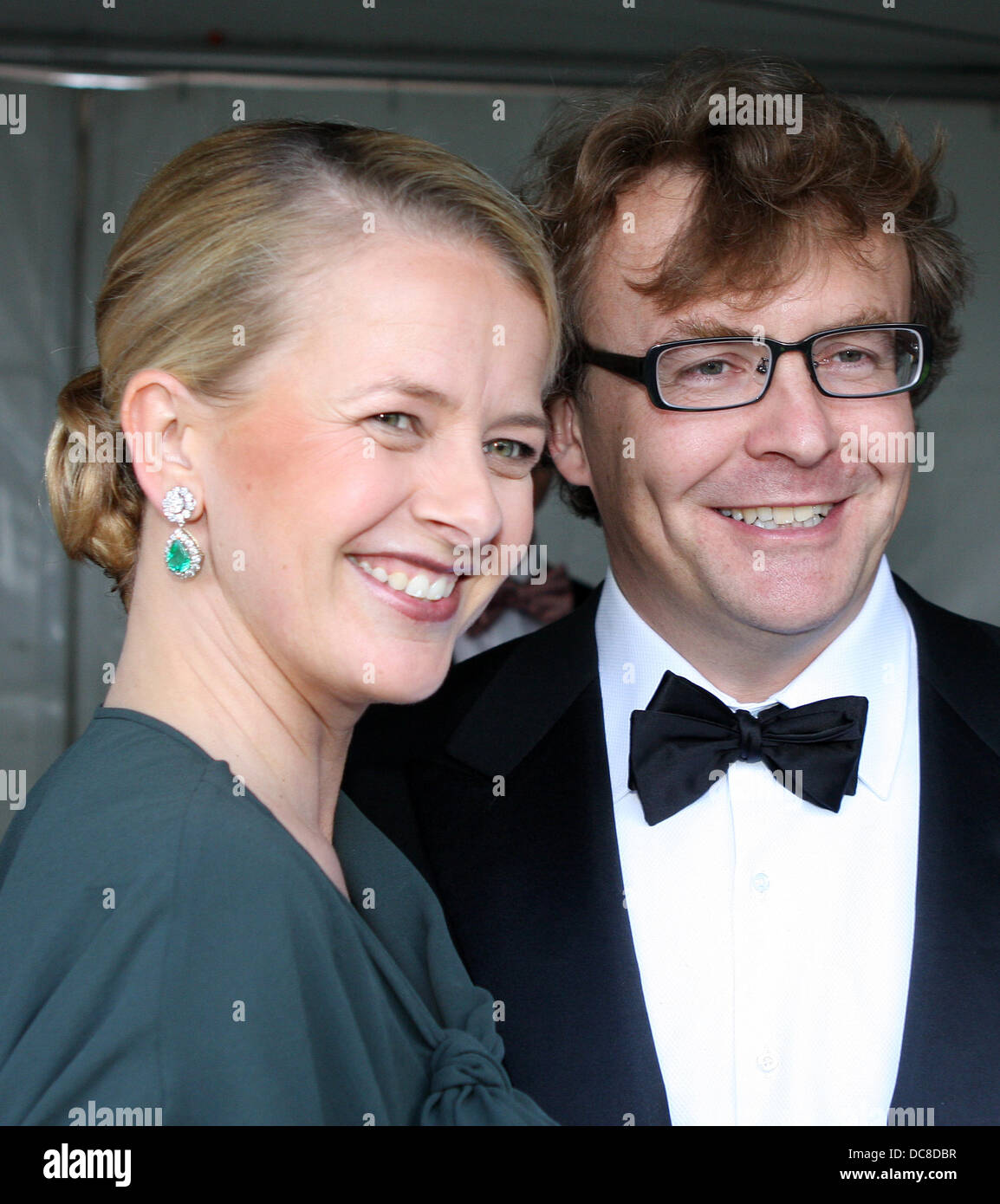 Prince Friso (R) and Princess Mabel of Orange-Nassau attends the ...