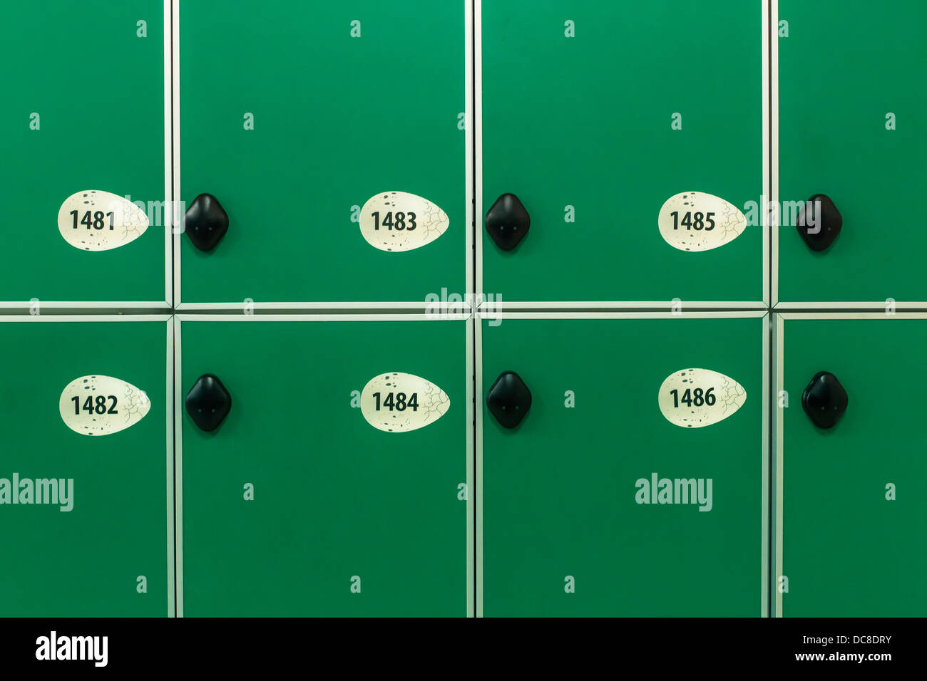 Locker numbers hi-res stock photography and images - Alamy