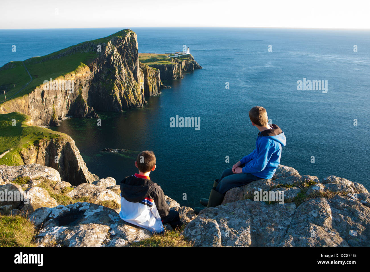 Neist Point Lighthouse Stock Photos & Neist Point Lighthouse Stock ...