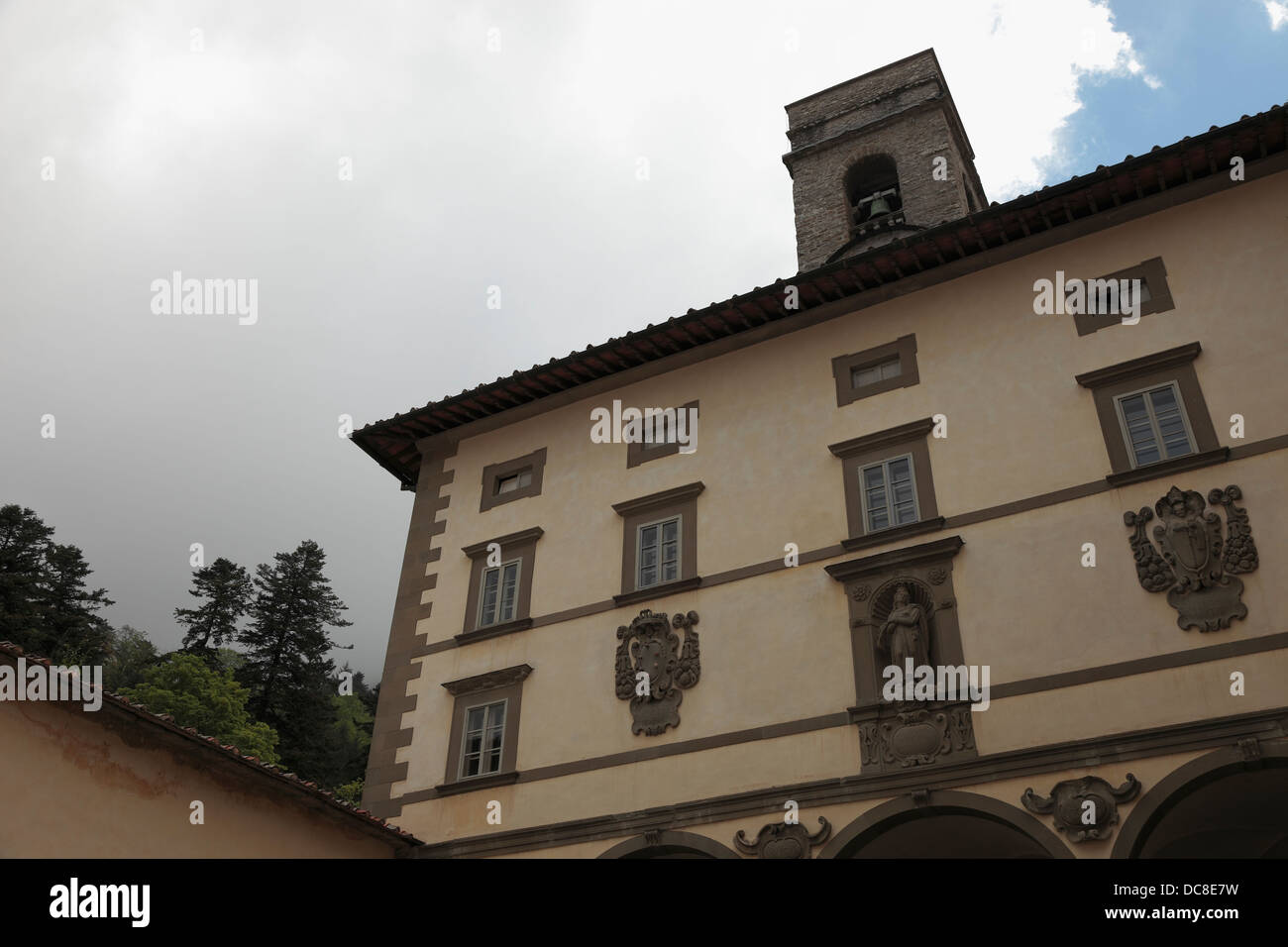 The monastery of Vallombrosa, Florence,Tuscany Stock Photo - Alamy