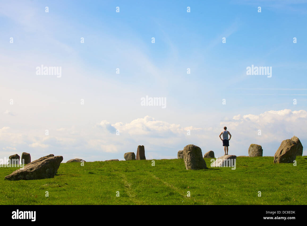 Stone age man prehistoric hi-res stock photography and images - Alamy