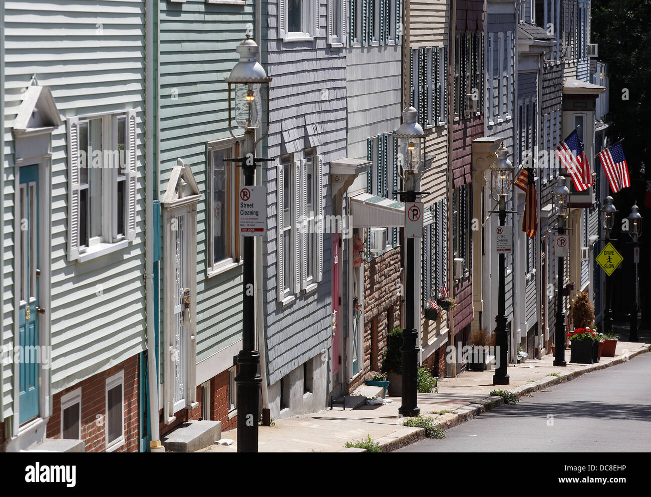 Row Houses Boston Massachusetts High Resolution Stock Photography and ...