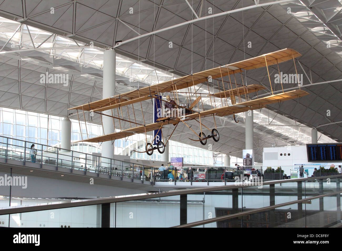 Airplane interior and adult walking hi-res stock photography and images ...