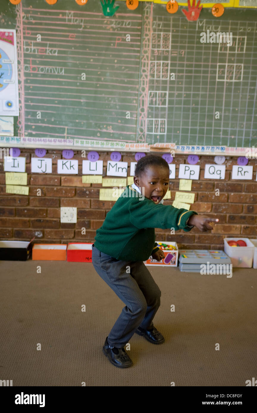 South Africa Daveyton (East Johannesburg) Thandi Chitha a grade 1 pupil ...