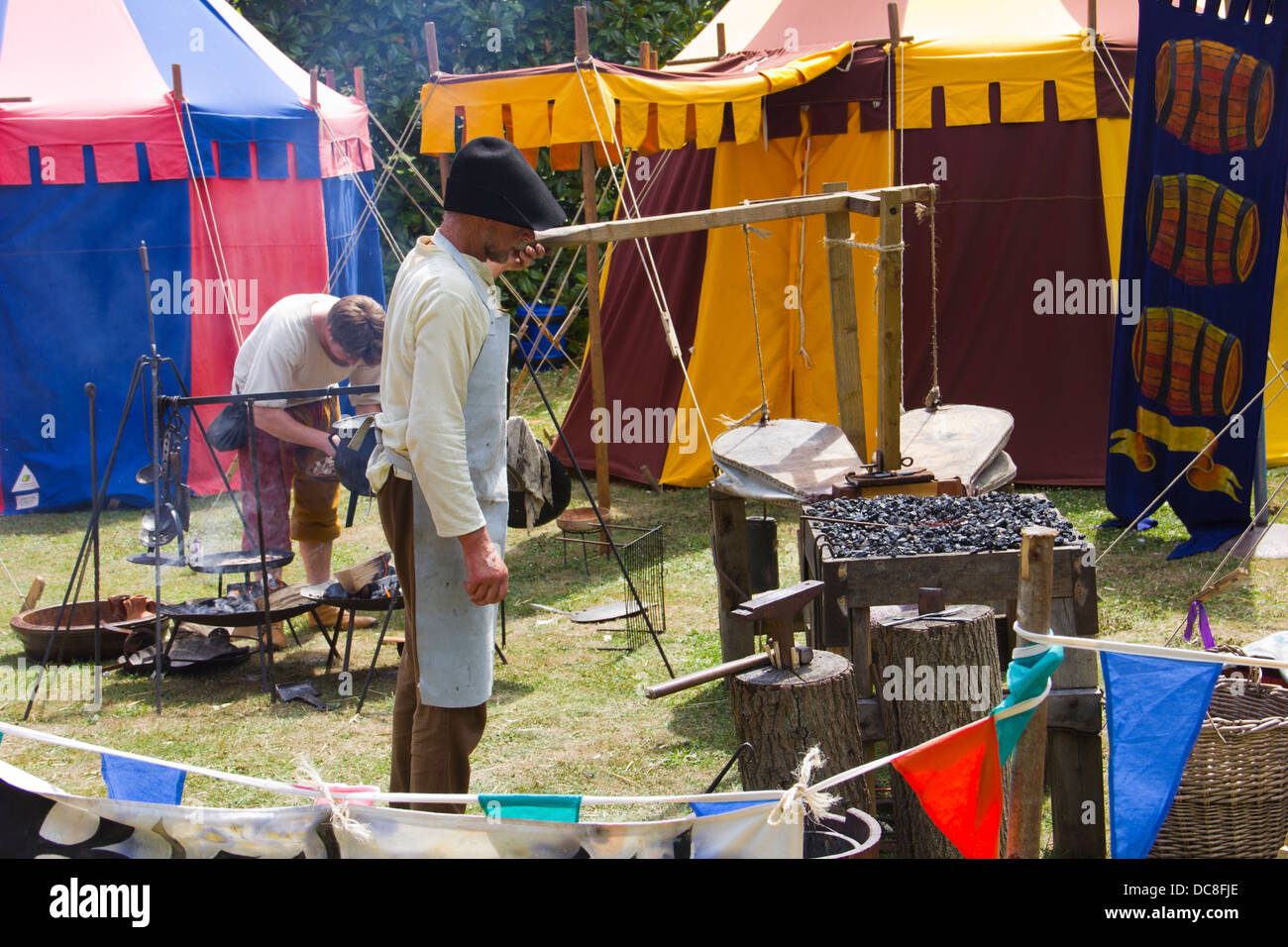 Medieval Fair Castle Uk High Resolution Stock Photography and Images ...