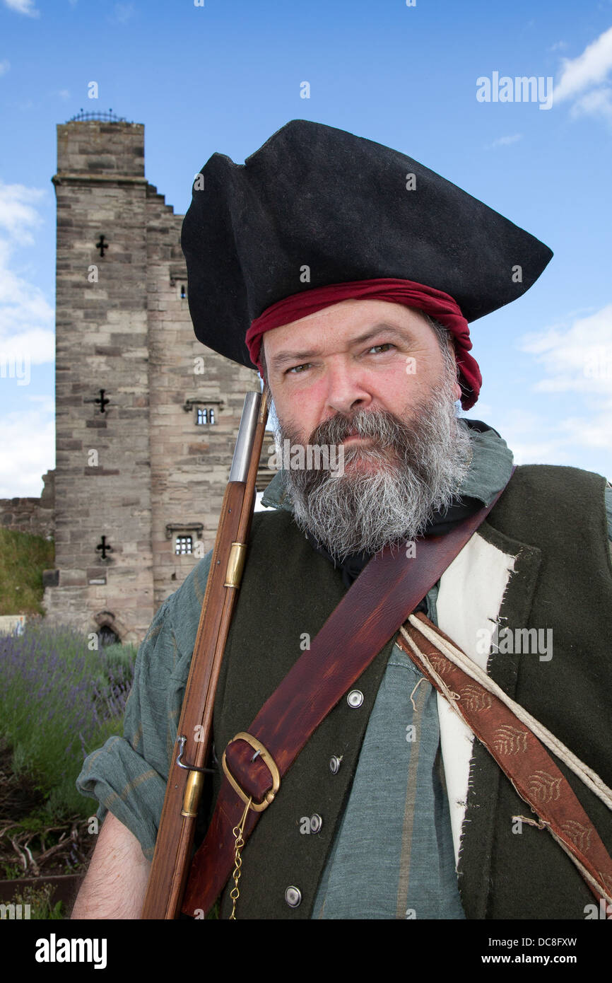 Andy Sargent a re-enactor of the Claymore Re-enactment Group · UK ...