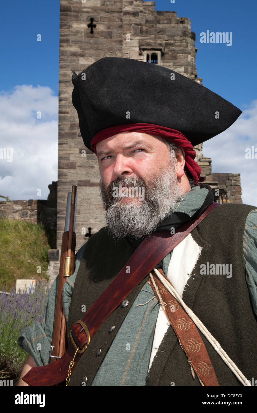 Soldier Andy Sargent is a armed re-enactor of the Claymore Re-enactment ...