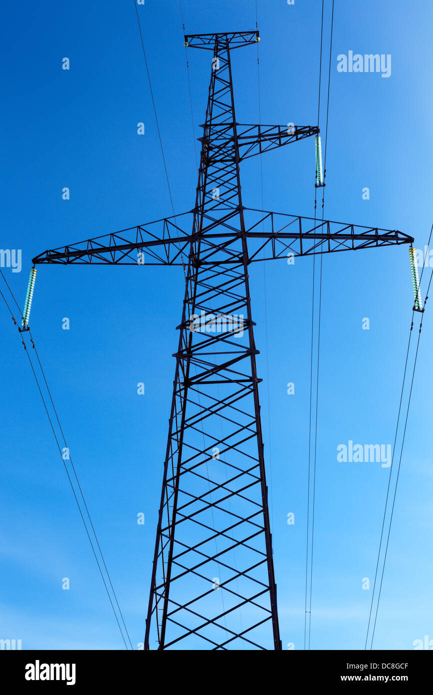 Wires support structure hi-res stock photography and images - Alamy