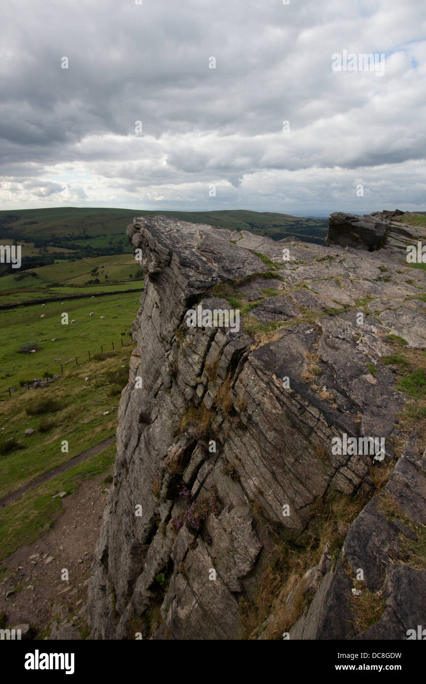 windgather rocks derbyshire peak district england uk Stock Photo - Alamy