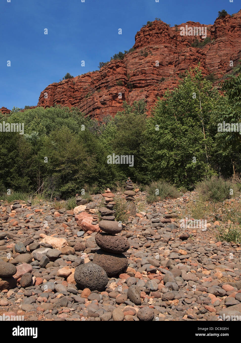 Sedona arizona vortex stones hi-res stock photography and images - Alamy