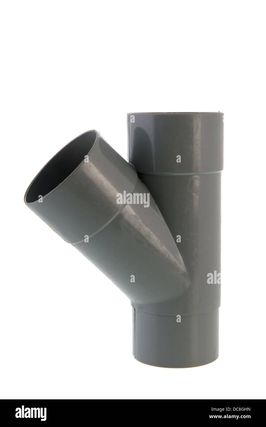 PVC tube isolated over white background Stock Photo - Alamy