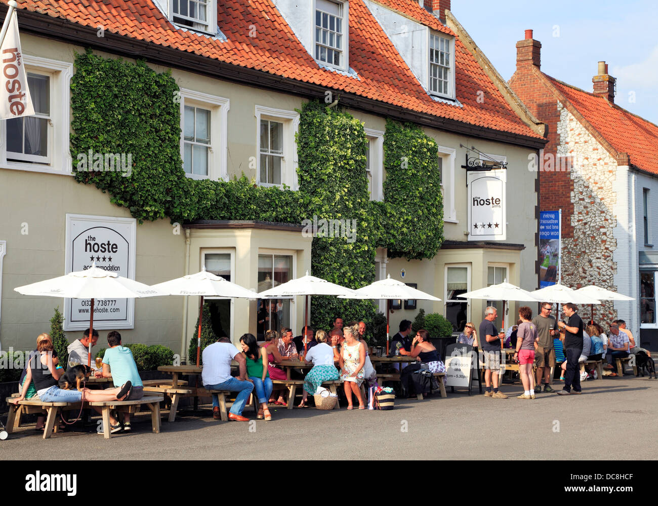 Burnham Market, Norfolk, The Hoste Arms Hotel, famous English hotels ...