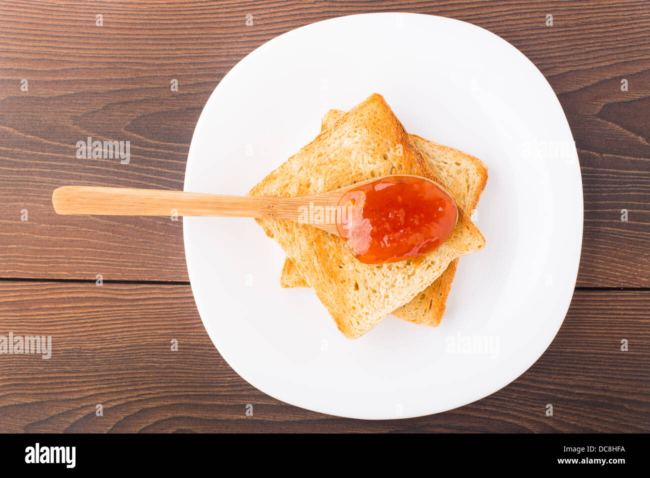 Toast and jam hi-res stock photography and images - Alamy