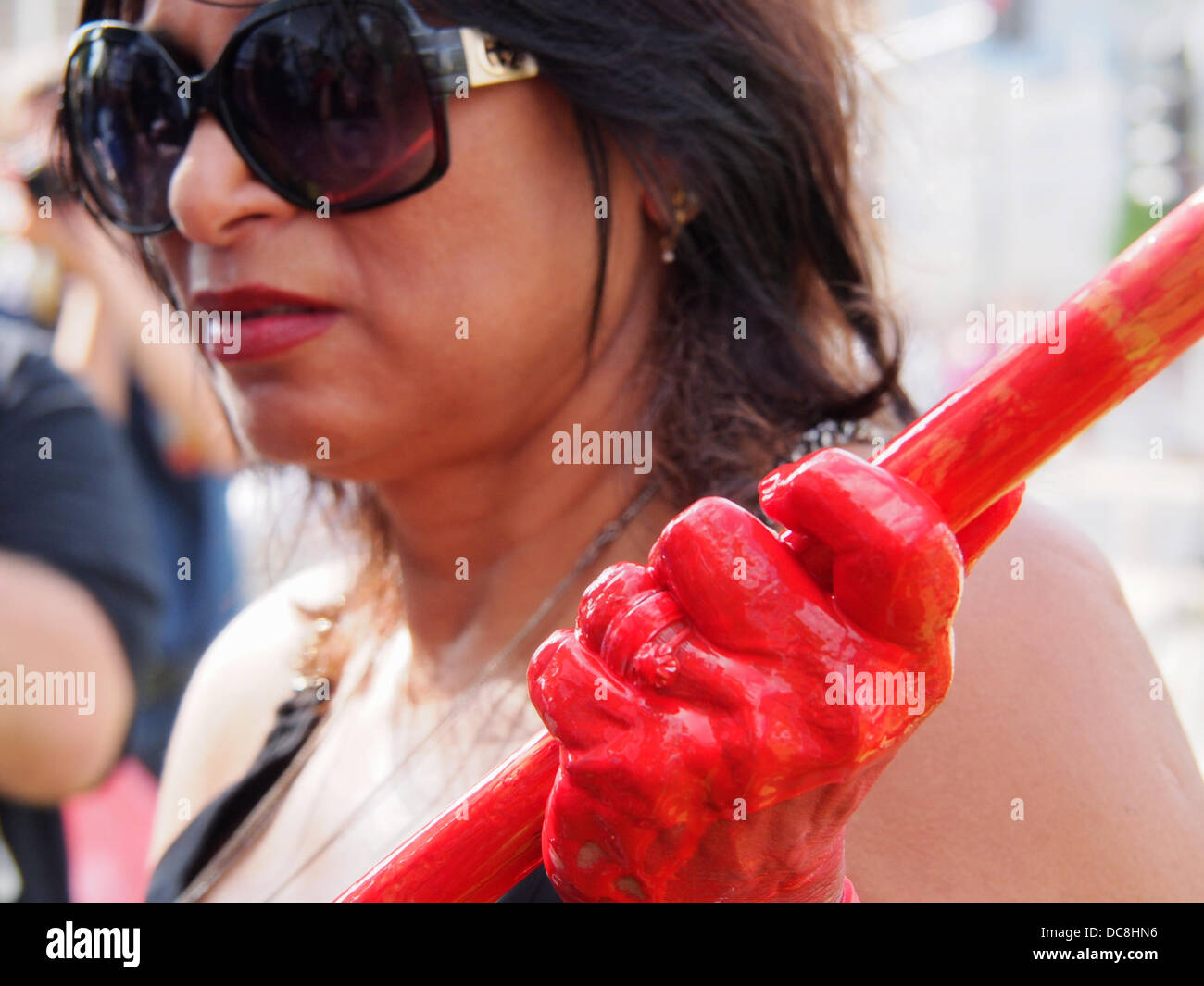 Protest outside mod hi-res stock photography and images - Alamy