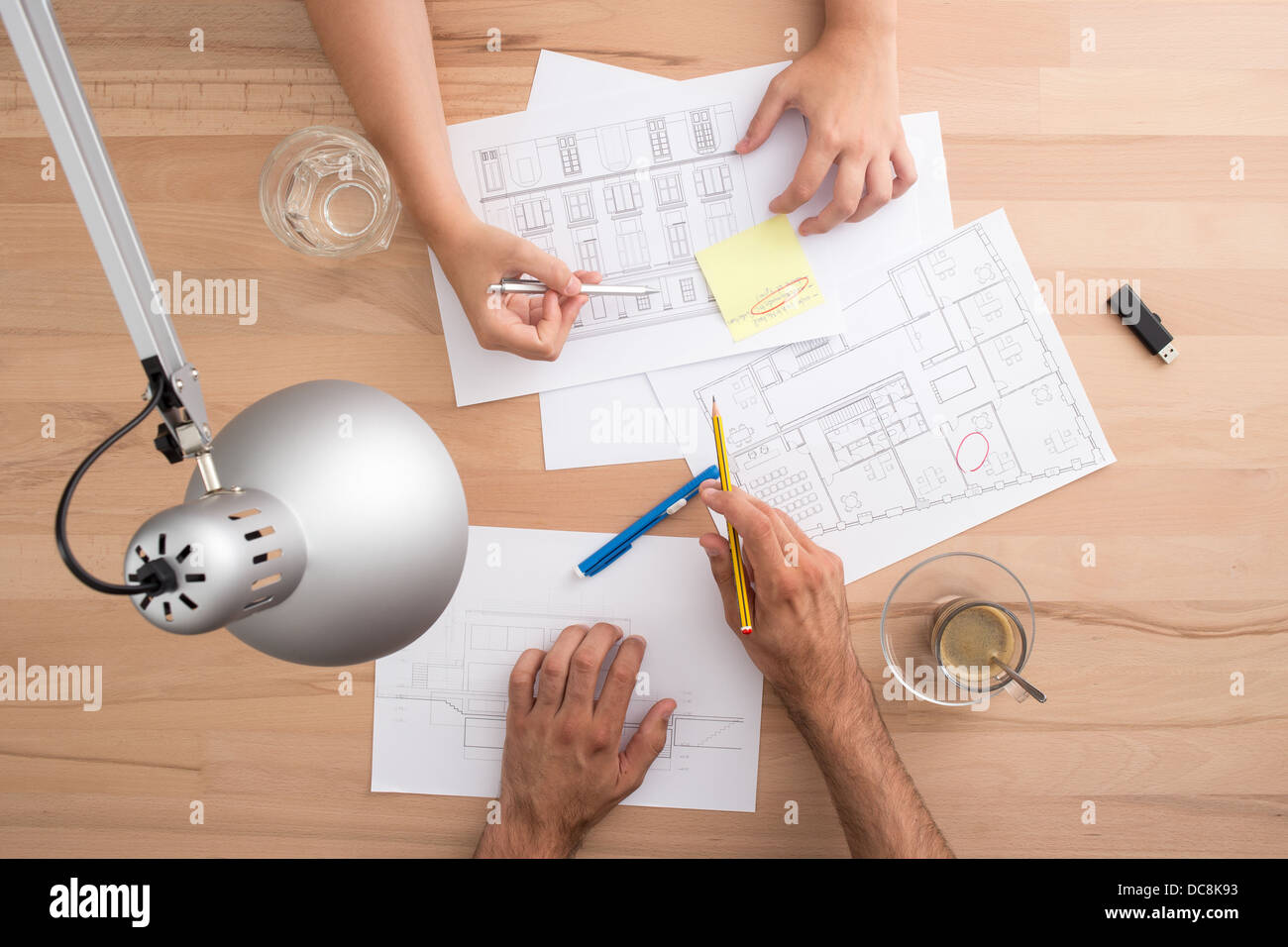 Office Desk Overview High Resolution Stock Photography and Images - Alamy