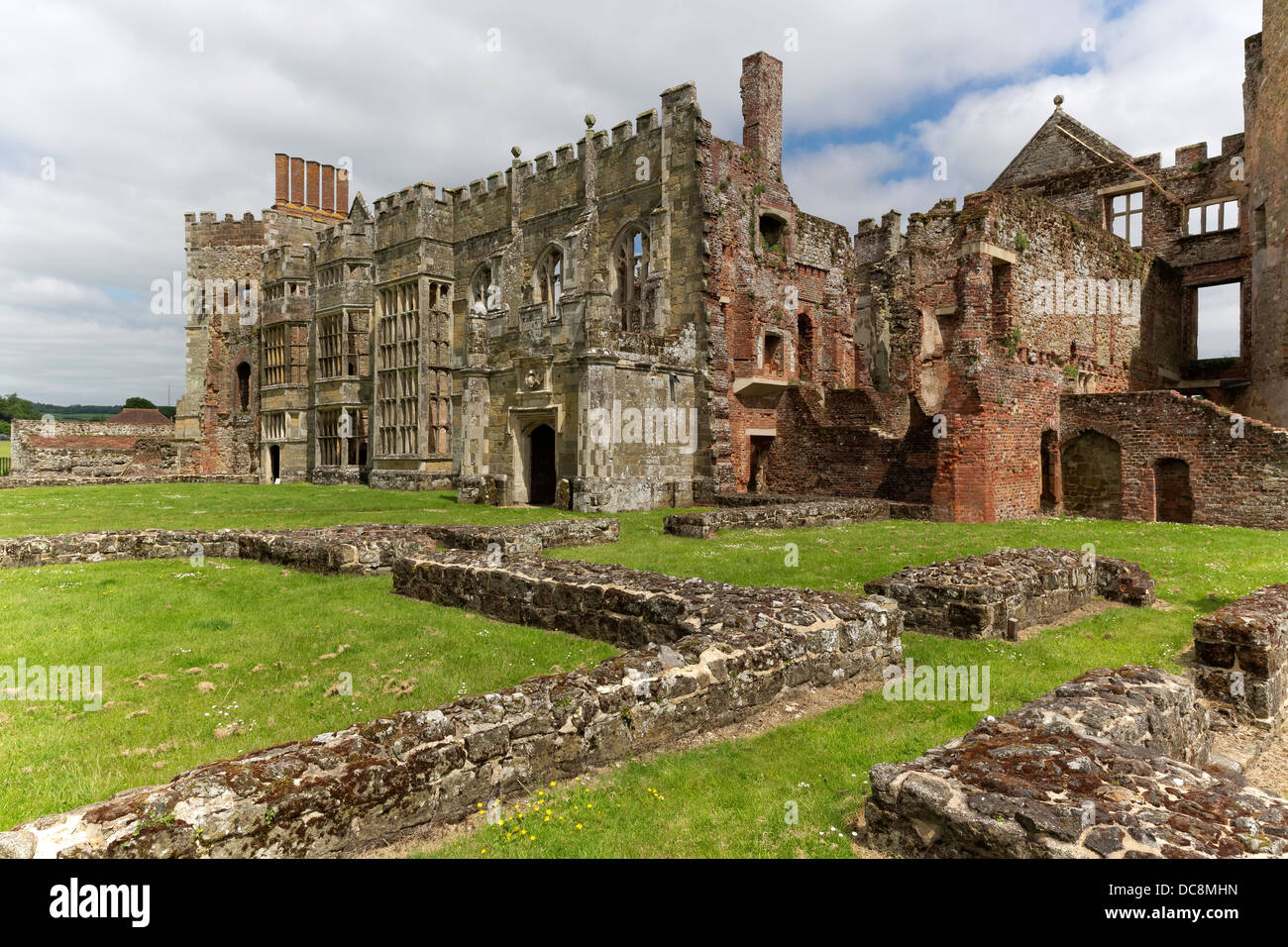 Cowdray Ruins, Midhurst Stock Photo - Alamy