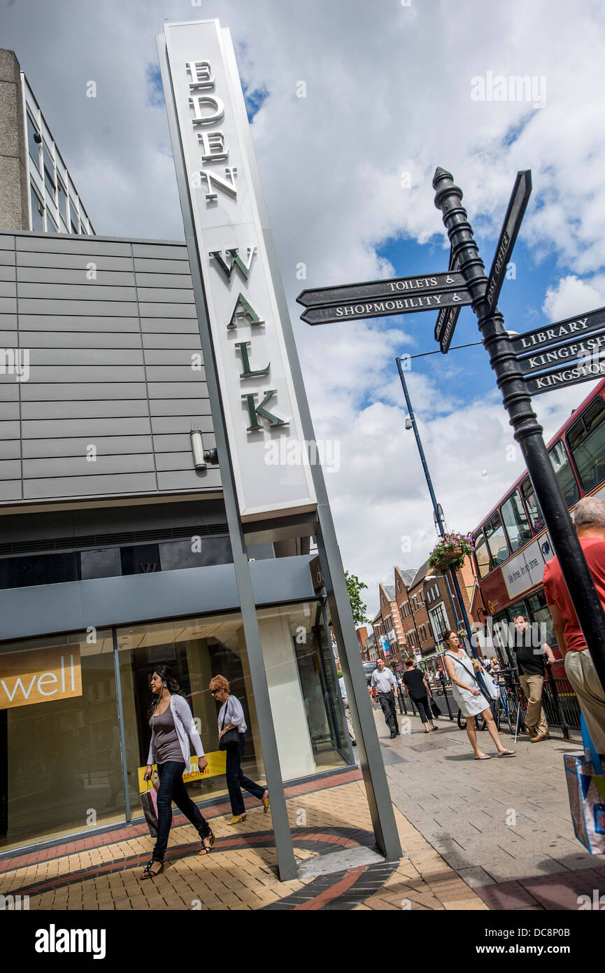 Eden Walk Shopping Centre Eden St, London, Surrey KT1 1BL . Site owned ...