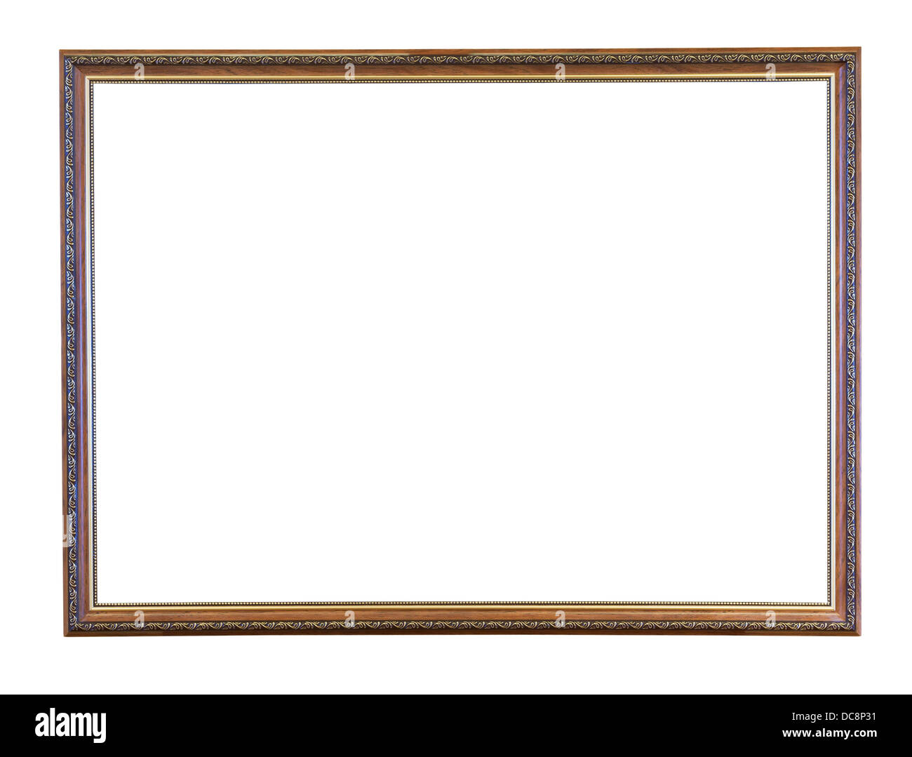 Narrow golden border Cut Out Stock Images & Pictures - Alamy