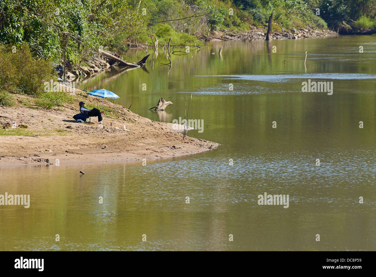Relaxed fishing hi-res stock photography and images - Alamy