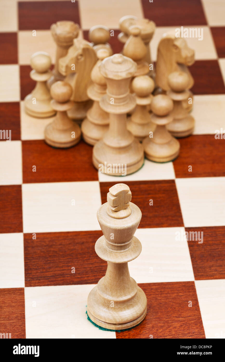 Chess board figures top view hi-res stock photography and images - Alamy