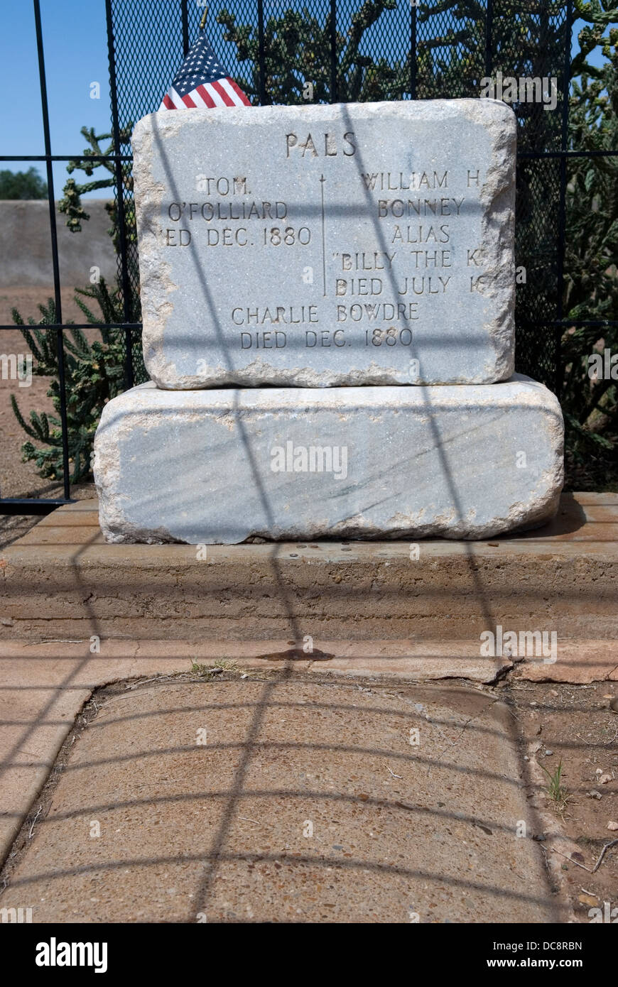 Billy the Kid grave site Fort Sumner Museum New Mexico USA Stock Photo ...