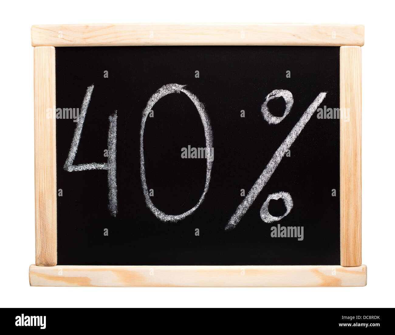 Forty percent sign hi-res stock photography and images - Alamy